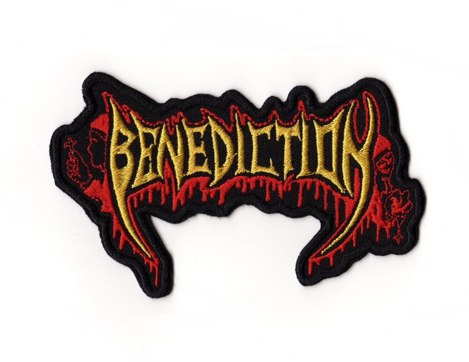 Benediction Embroidered Sew-on Patch | British Death Metal Music Band ...