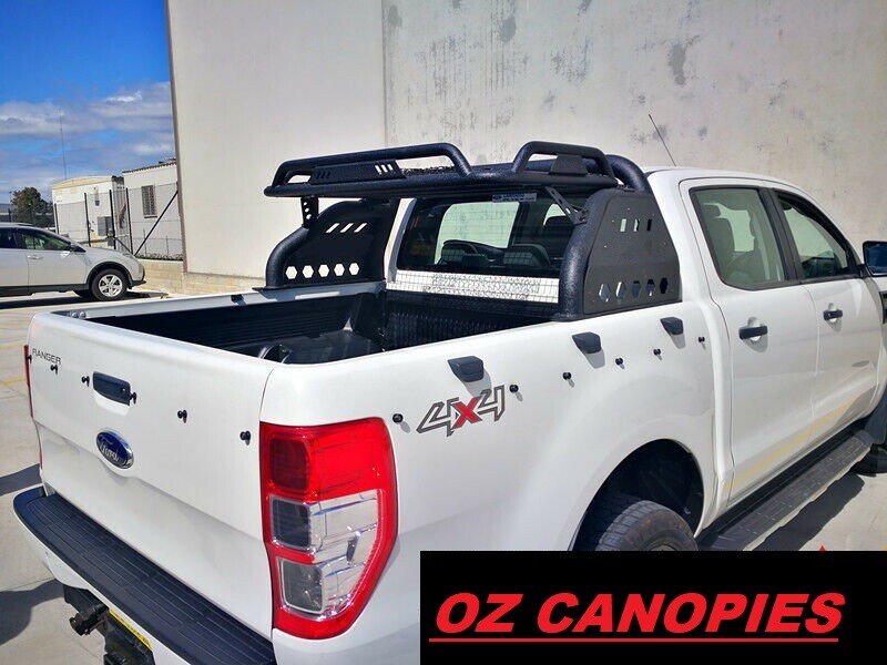 FORD RANGER RAPTOR Sports Bar with Roof Top Basket RAPTOR Hunting ...