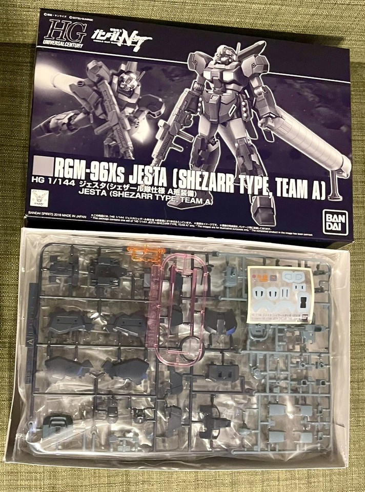 PBandai HGUC 1/144 HG RGM-96Xs Jesta (Shezarr Type,Team A) Gundam Model ...
