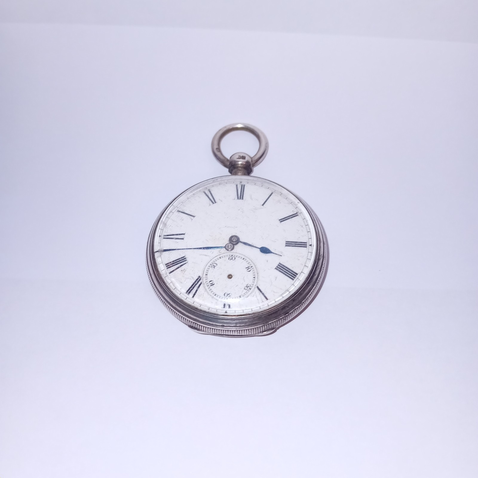 ANTIQUE 1875 CLEAN HALLMARKED SILVER CASED POCKET WATCH for REPAIR ...