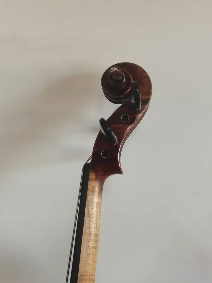 7/8 Size violin Stradi Model Flamed maple back spruce top hand made ...