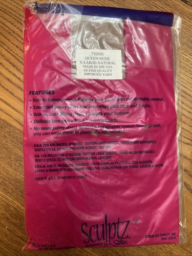 Sculptz Multi-Shaper Shortz - Nude 730501 - Size Queen X-Large - NEW | eBay