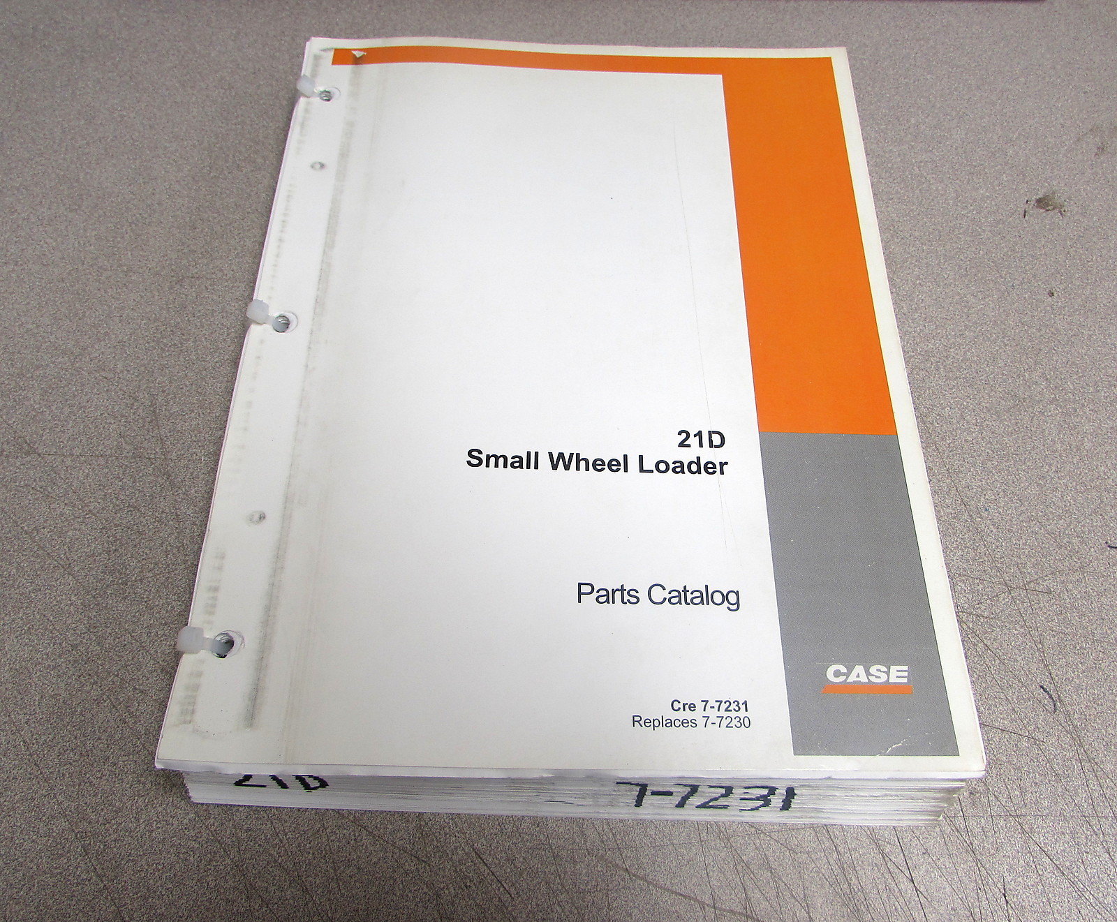 Case 21D Small Wheel Loader Parts Catalog Manual 7-7231 2002 | eBay