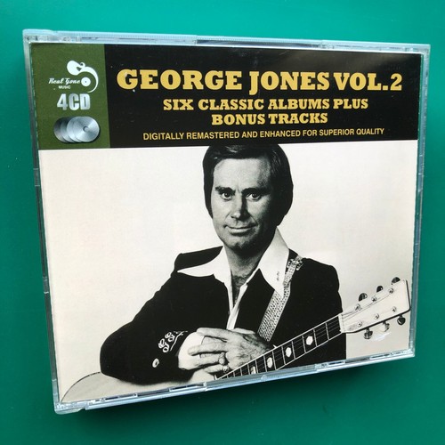 GEORGE JONES VOL 2 (Six Classic Albums Plus Bonus Tracks) Country 4x CD ...