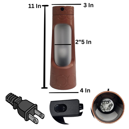 Light Night Lamp For Shabbat Bedside Led Bulb Included Shabbos Table ...