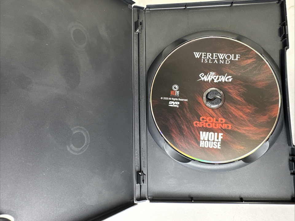 Werewolf Horror 4-Film Set (DVD 2020) Island/ Snarling/ Cold Ground ...