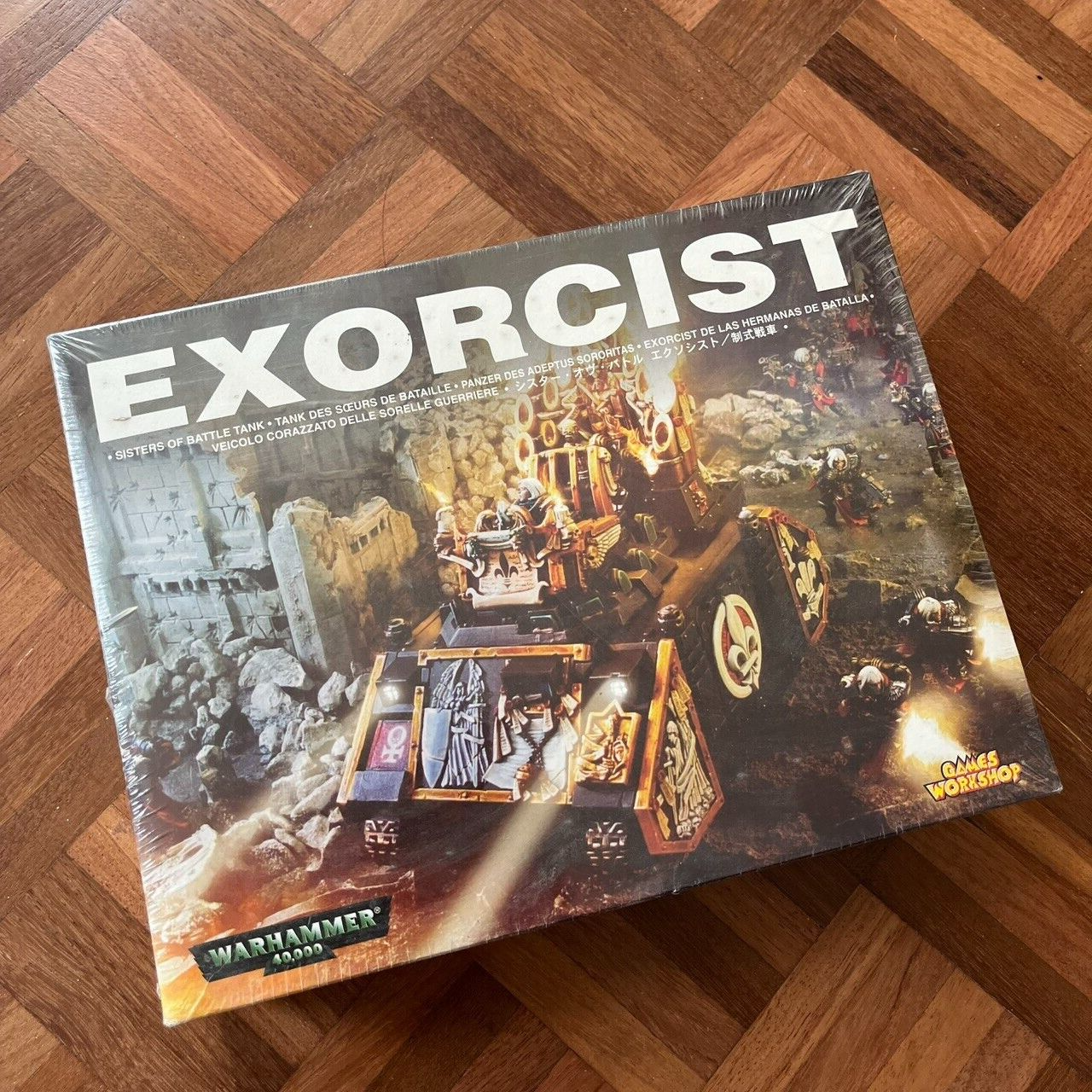 Warhammer 40k Sisters of Battle Exorcist Tank (New & Sealed) 2004 ...