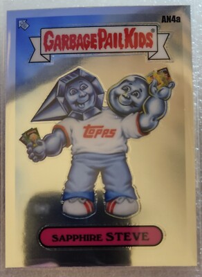 AN4a SAPPHIRE STEVE 2021 Topps GPK Garbage Pail Kids Chrome Series 4 | eBay