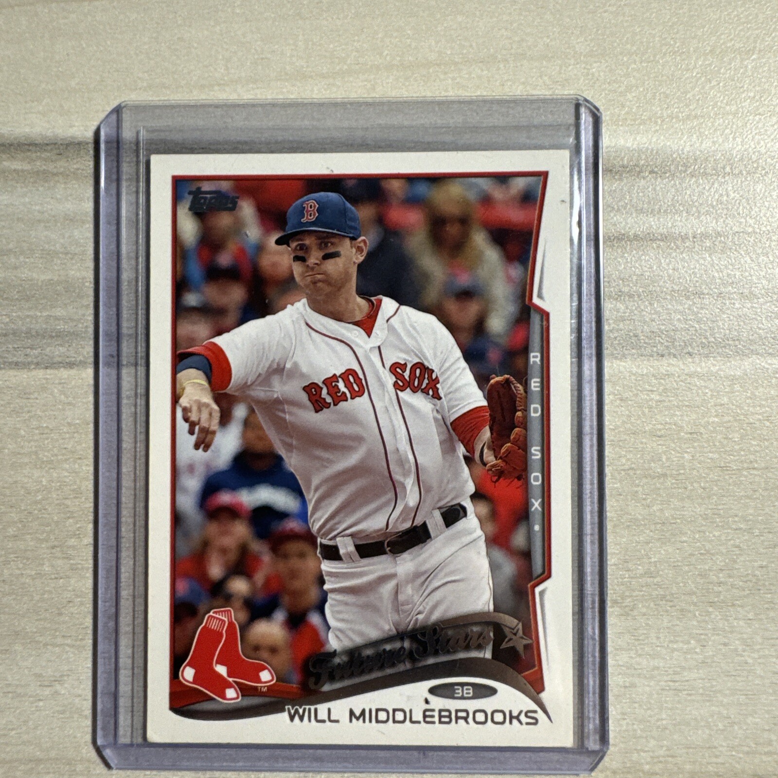 2014 Topps - Red Jersey #136 Will Middlebrooks, Will Middlebrooks for ...