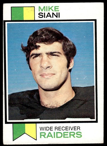 1973 TOPPS MIKE SIANI 3 RC OAKLAND RAIDERS #101 | eBay