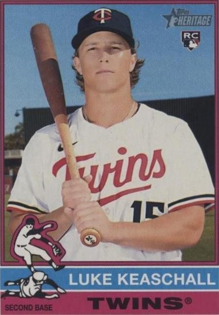 2025 Topps Heritage High Number - Luke Keaschall #614 (RC) for sale ...