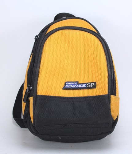 Nintendo Game Boy Advance SP GBA Carrying Case Yellow Mini Backpack ...