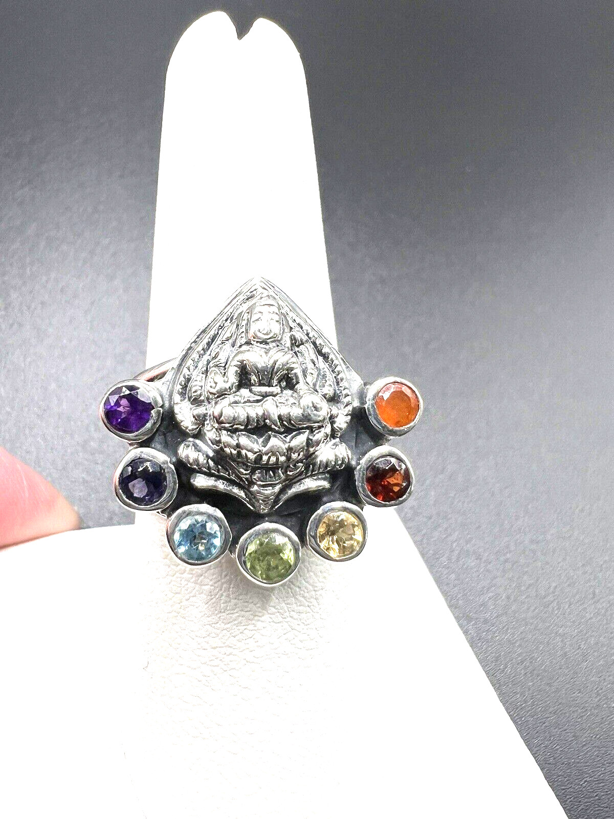 Artisian of India Goddess ring - Gem