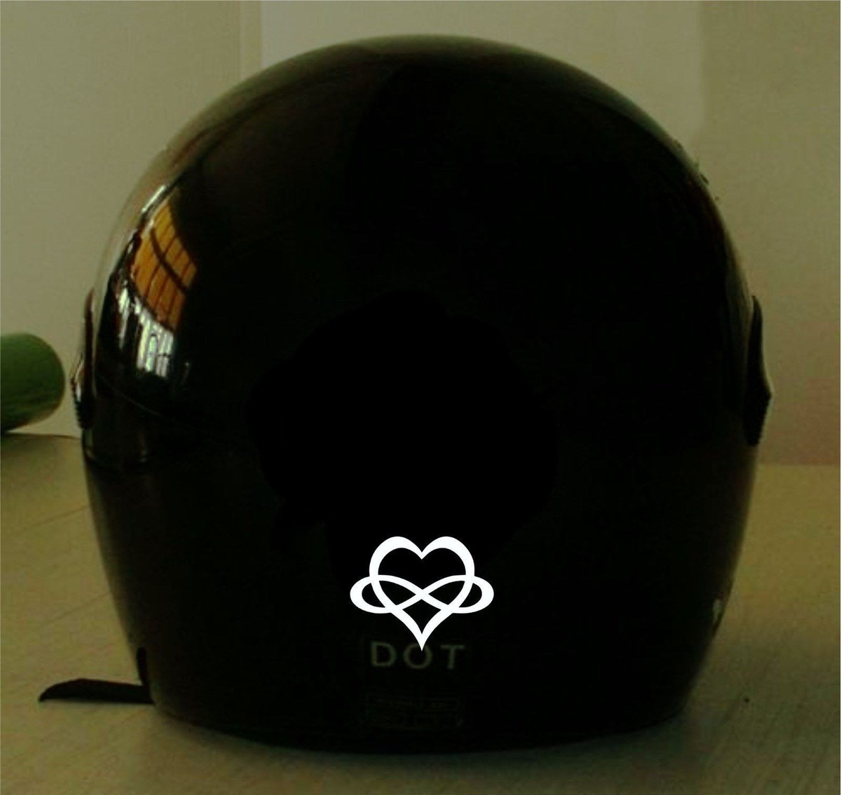 Reflective Motorcycle Helmet Decals VFLUO Kit Of Reflective Stickers