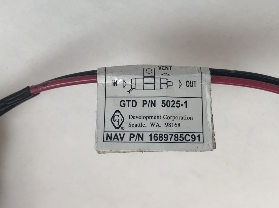 GENUINE OEM INTERNATIONAL 1689785C91 FAN CLUTCH SOLENOID AIR VALVE 12V ...