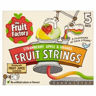 The Fruit Factory Strawberry, Apple & Orange Fruit Strings - 100g | eBay