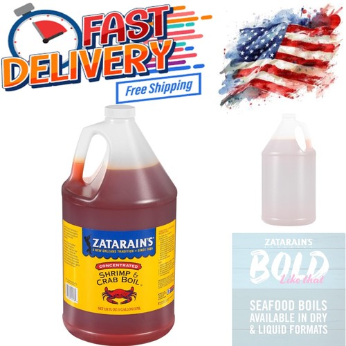 Liquid Crab Boil Concentrate 1 Gallon Versatile Seafood & Vegetable Flavor | eBay