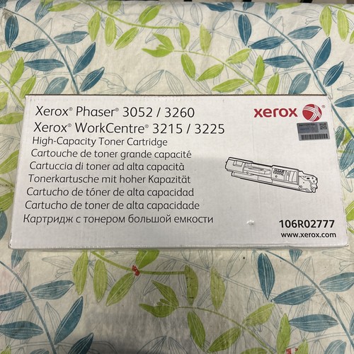 Xerox Phaser 3052 3260 Workcentre 3215/3225 High Cap Toner 106R02777 ...