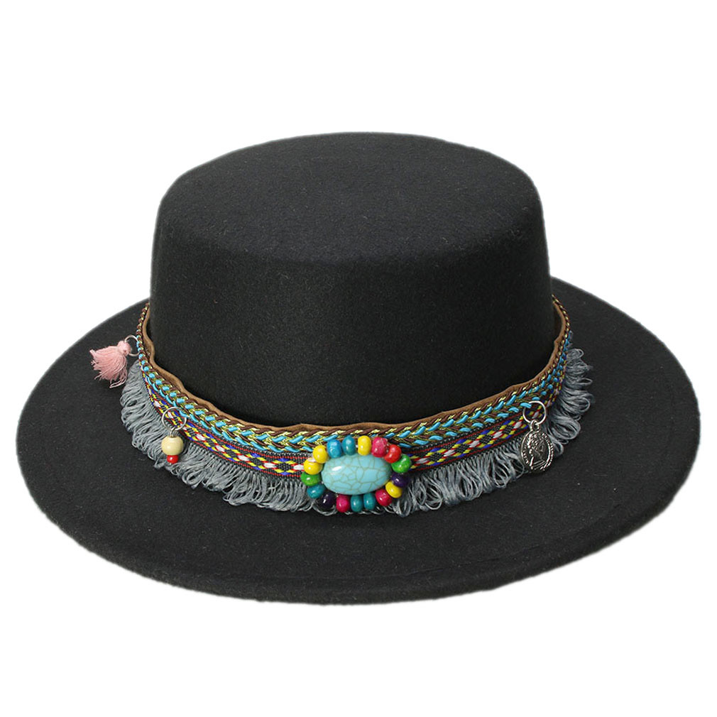 Wool Boater Hat Wool Boater Hat