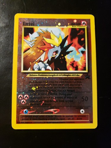 Pokémon TCG Entei Wizards Black Star Promos 34 Holo Promo | eBay