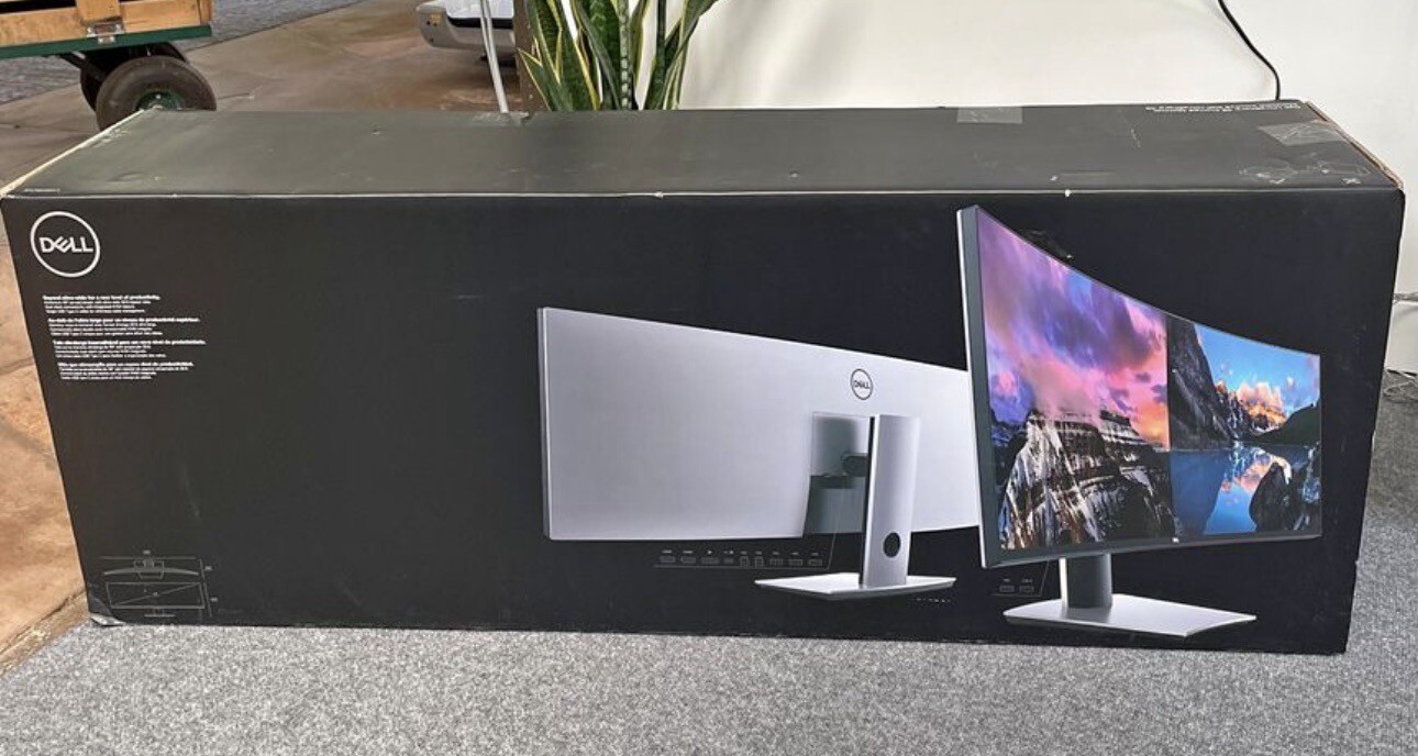 Dell UltraSharp U4924DW 49" WQHD IPS LCD Curved Widescreen Monitor for ...