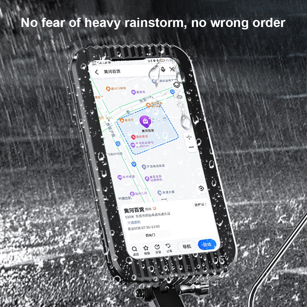 360 Rotation Waterproof Bike Phone Mount Cell Phone Holder for ...