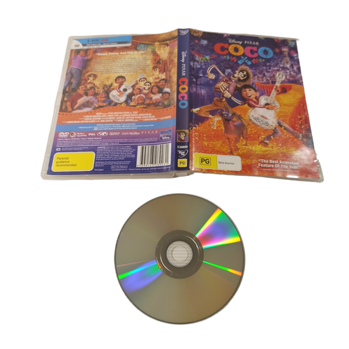 Coco (DVD 2017) Movie Animation Children Musical Fantasy Family ...