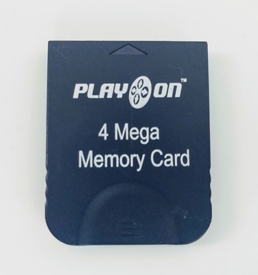 Play On 4 Mega Memory Card 4MB 59 Blocks Memory Pak for Nintendo ...
