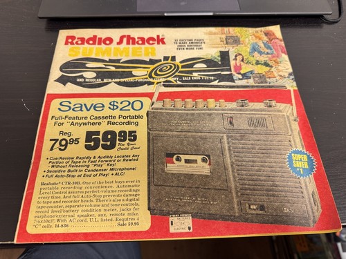 Radio Shack 1976 Summer Sales Catalog Vintage | eBay