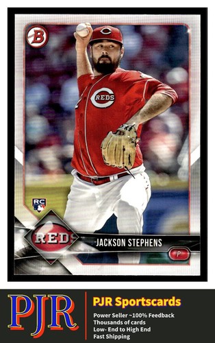 2018 Bowman #48 Jackson Stephens Cincinnati Reds BUY 4 - 35% OFF | eBay