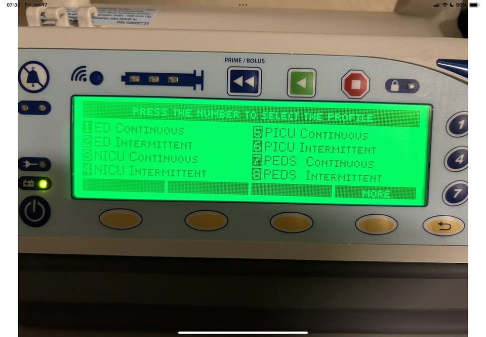 Medfusion 4000 Version 1.6.5 With Pole Clamp PharmGuard | eBay