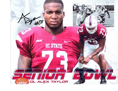Alex Taylor South Carolina State signed autographed 8x10 football photo ...
