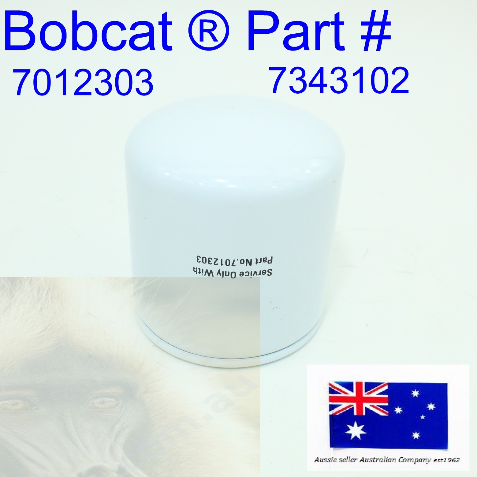 fits Bobcat Engine Oil Filter 7012303 7343102 T86 T870 L65 L75 L85 5600 ...