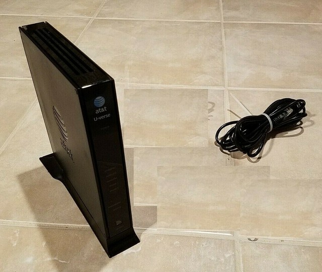 AT&T U-Verse Model 3801HGV Router; Ethernet Cable | eBay