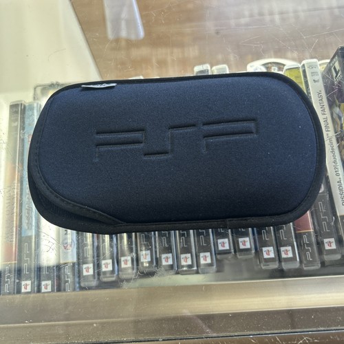 OEM Sony PSP PlayStation Portable Black Soft Padded Carrying Case ...