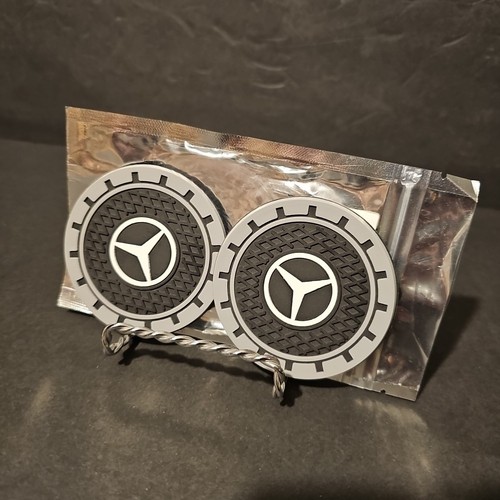 AMG Mercedes Benz Car Coasters Logo SUV Cup Holder Interior Rubber ...