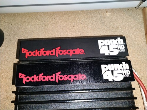 Rockford Fosgate Punch 45HD Replacement Labels | eBay