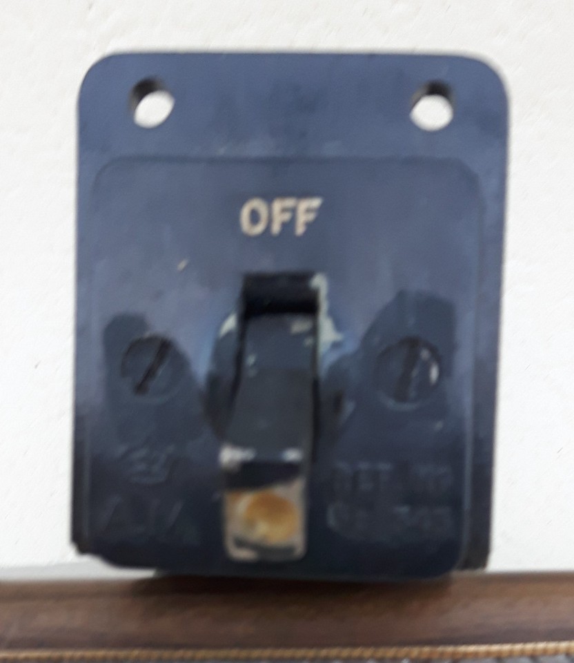 AIRCRAFT PANEL SWITCH 5C/543 | eBay Australia