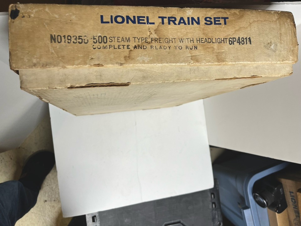 LIONEL #19350-500 "Steam Freight" Set Box Only | eBay