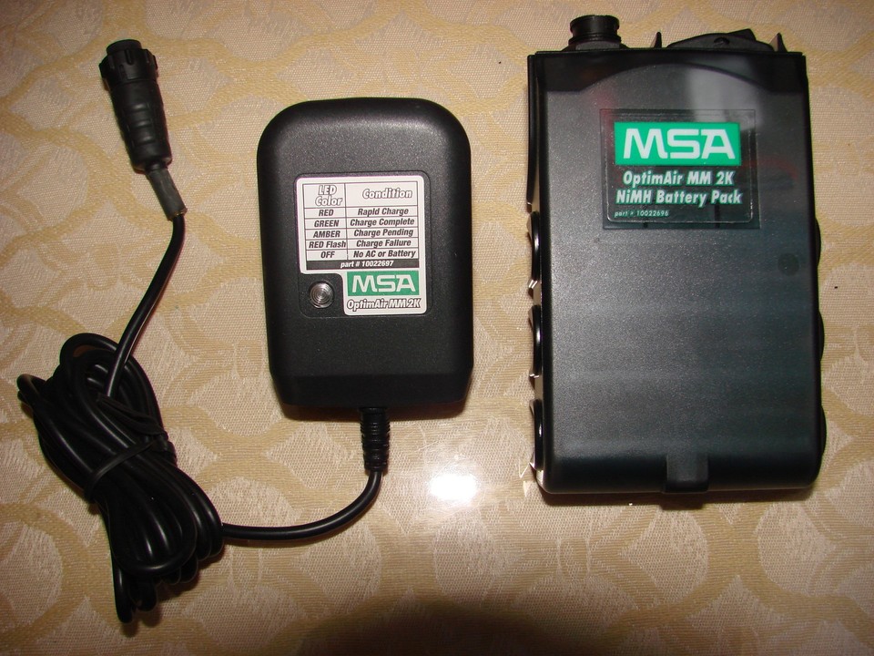 Brand New MSA 10022697 AC Adapter/Battery Charger for OptimAir MM 2K | eBay