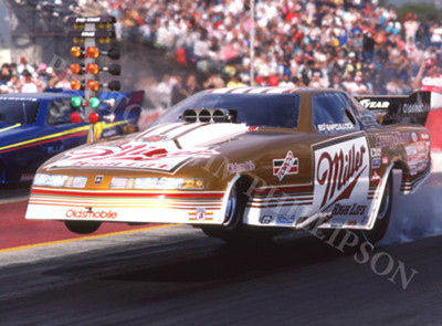 FUNNY CAR PHOTO ED McCULLOCH DRAG RACING POMONA 1990 NHRA | eBay