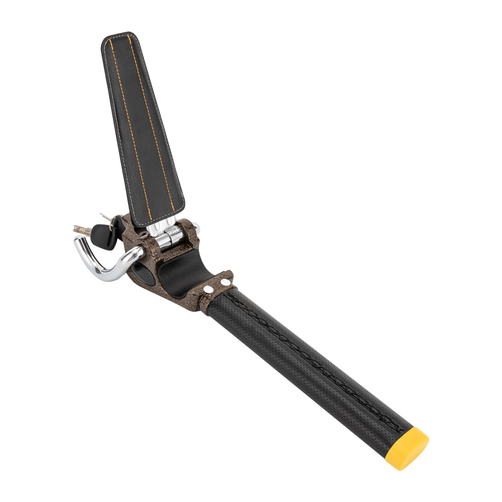 AU Vehicle Car Steering Wheel Security Lock +3 Keys Anti Theft Devices ...