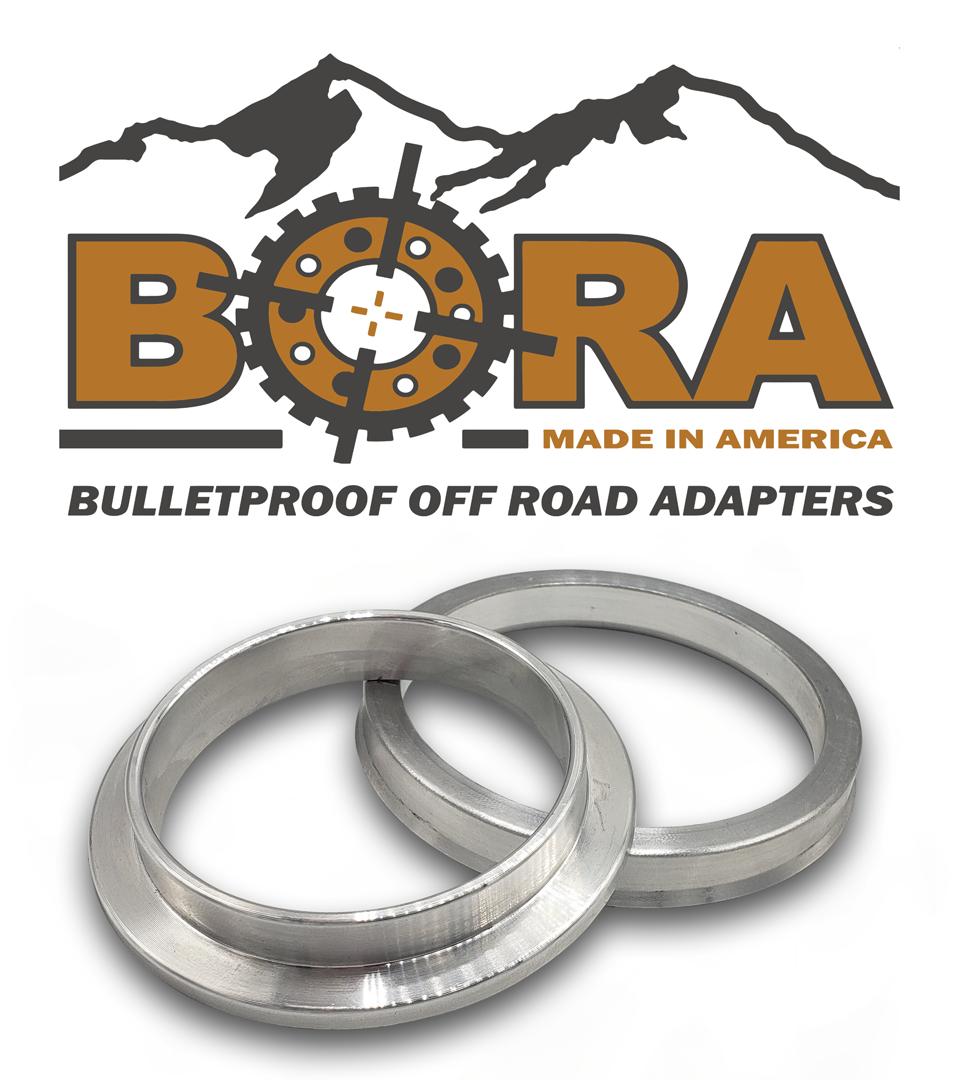 BORA Custom Billet Hub Rings - Pair of 2 - 77.8mm to 106.1mm - USA MADE ...