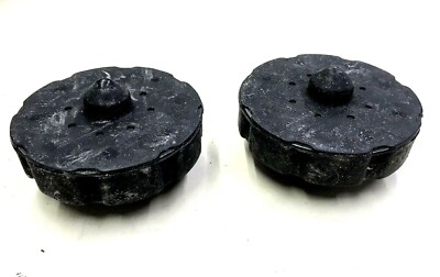 2 X AUDI A4 A5 A6 A7 Q5 REAR COIL SPRING TOP MOUNTS RUBBER CAP B8 C7 ...