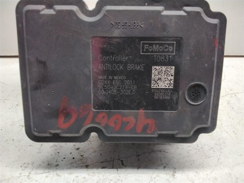 2010-2012 Ford Fusion Abs Anti Lock Brake Pump Module Assembly FWD Oem ...
