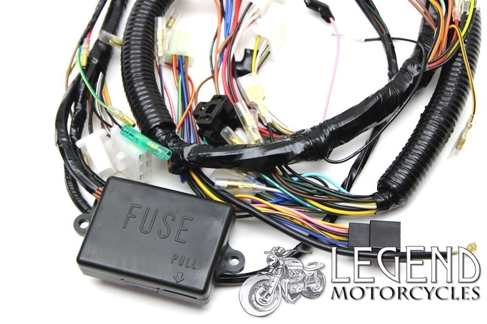 Yamaha RD350 YPVS 31k Complete Wiring Loom / Harness N1 F1 -- B5-11 ...