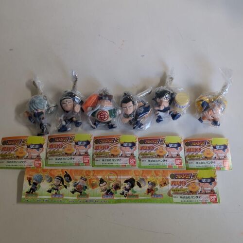 Naruto Swing Figure Vol.3 Complete set 6 Capsule Toy Gacha JAPAN JP NEW ...