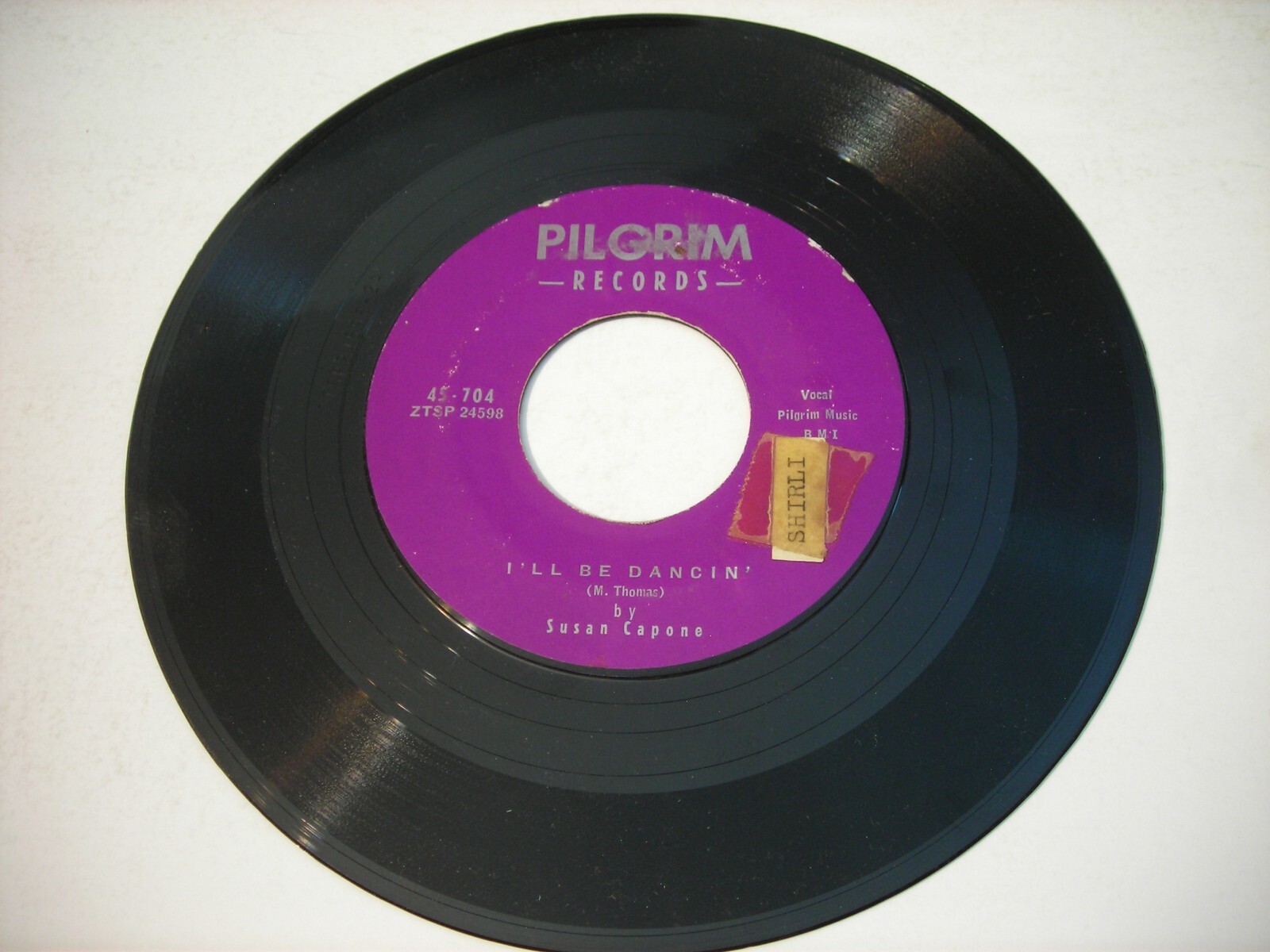 Susan Capone Four Five Hundred Kisses / I'll be Dancin' 1956 45rpm VG++ ...