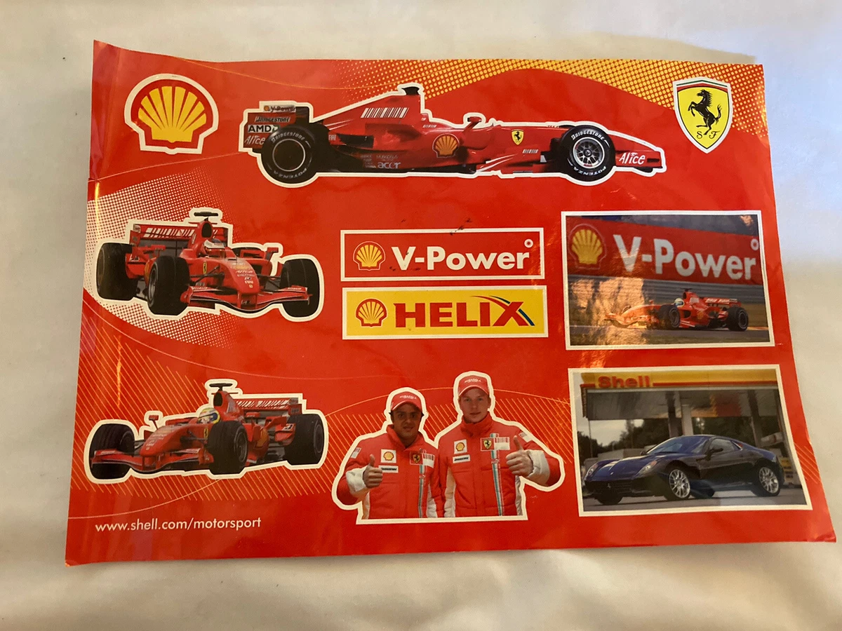 Shell Formula One Decals