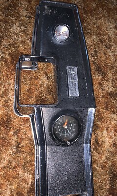 1965 Chevy Impala Console Top 3858907-C With Trim Plate P/N 3858908-C ...